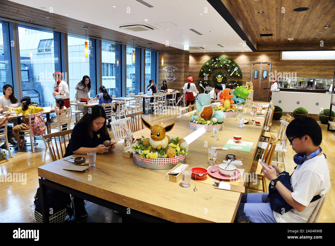 Pokemon Café - Tokyo - Japan Stock Photo - Alamy