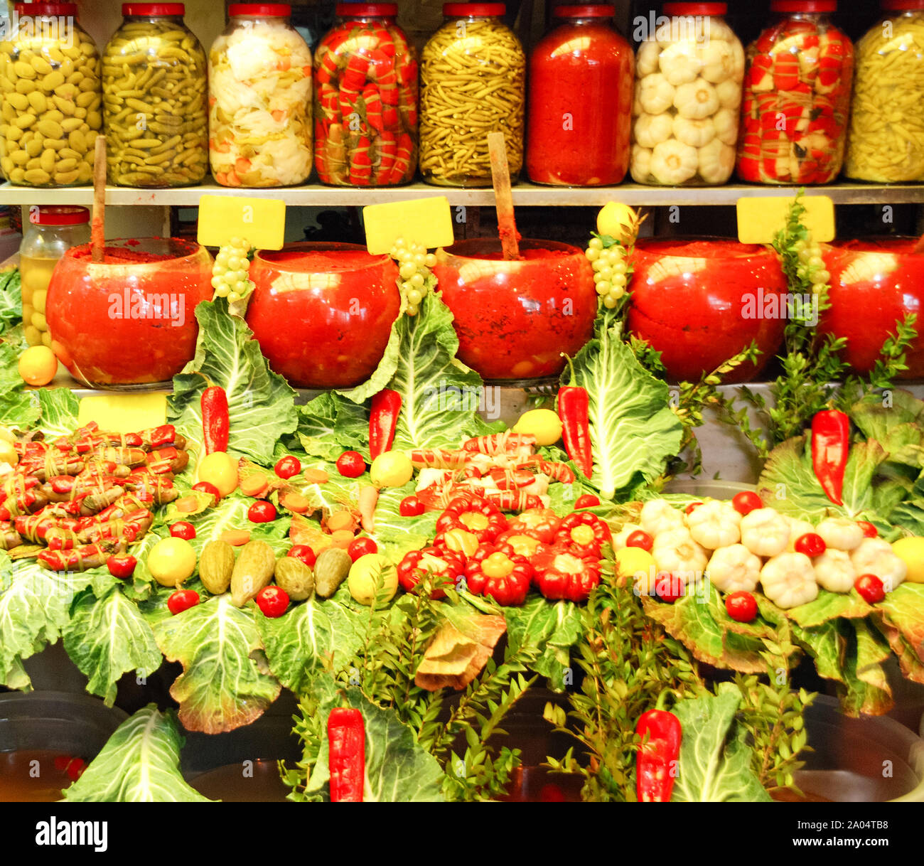 Traditional turkish pickles various hi-res stock photography and images ...