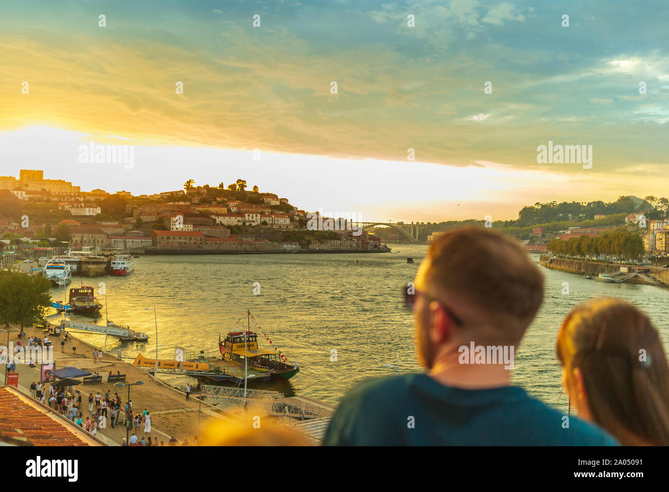 Porto sunset hi-res stock photography and images - Alamy
