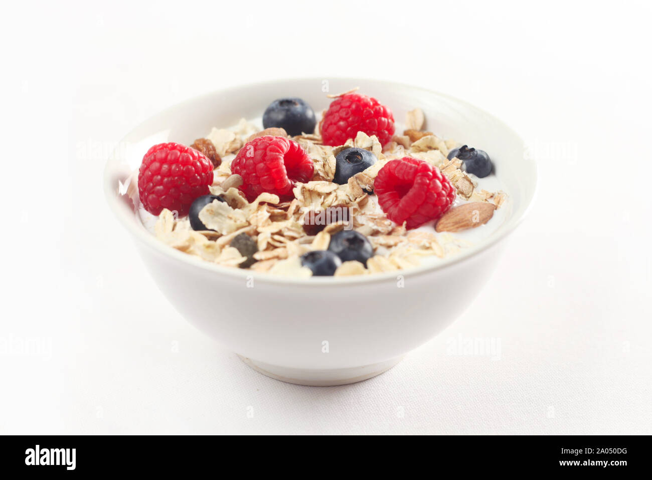 Fruit And Nut Muesli Stock Photo - Alamy