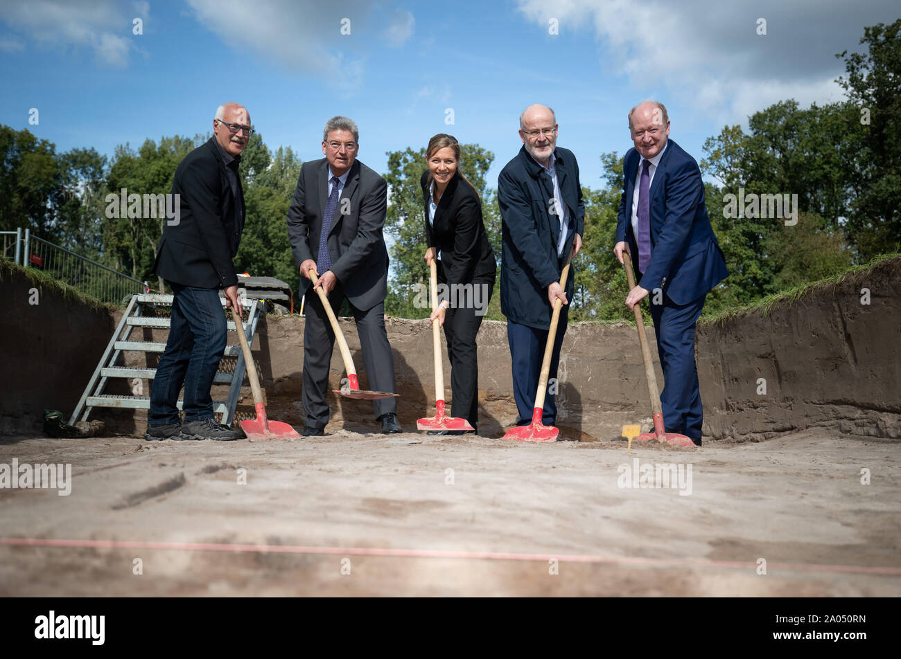 19 September 2019, Lower Saxony, Bramsche: Joachim Hertling (l-r ...