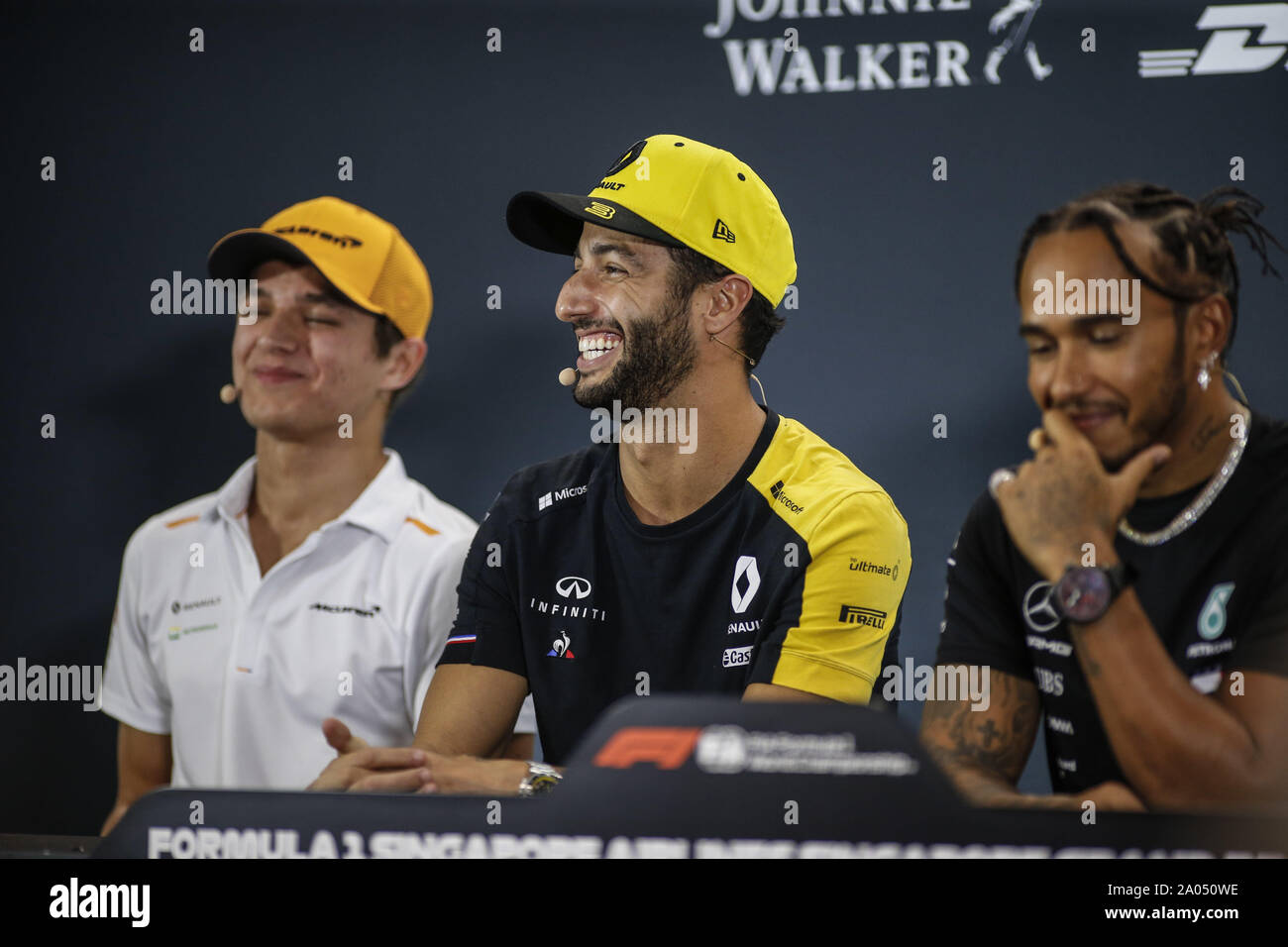 Marina Bay, Singapore. 19th Sep 2019. Motorsports: FIA Formula One ...