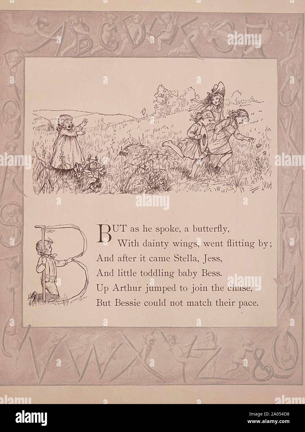 Illustrated alphabet hi-res stock photography and images - Alamy