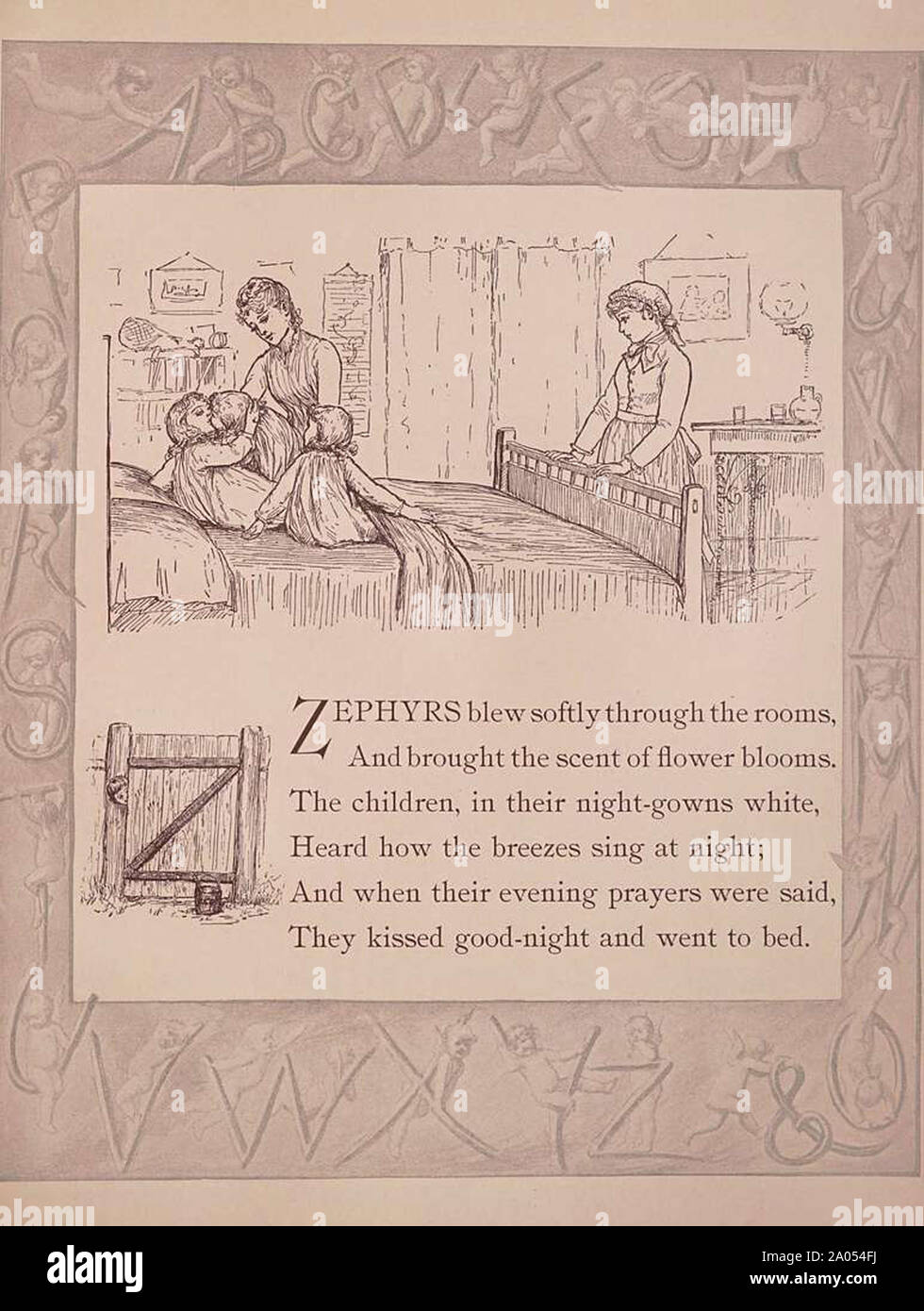 Illustrated alphabet hi-res stock photography and images - Alamy