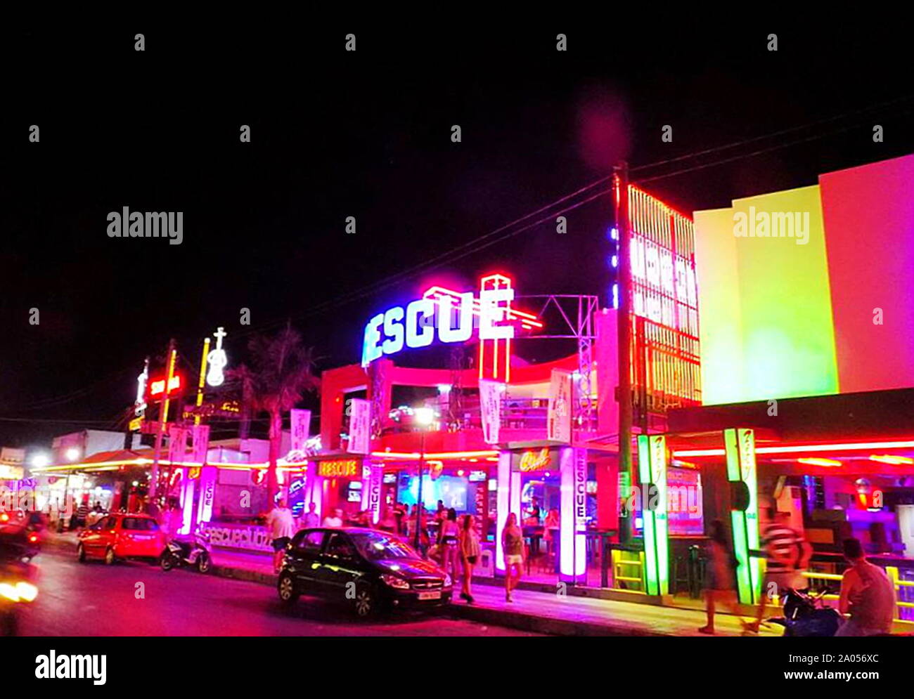 disco, bar, night, colorful, sign, people, dance Stock Photo - Alamy