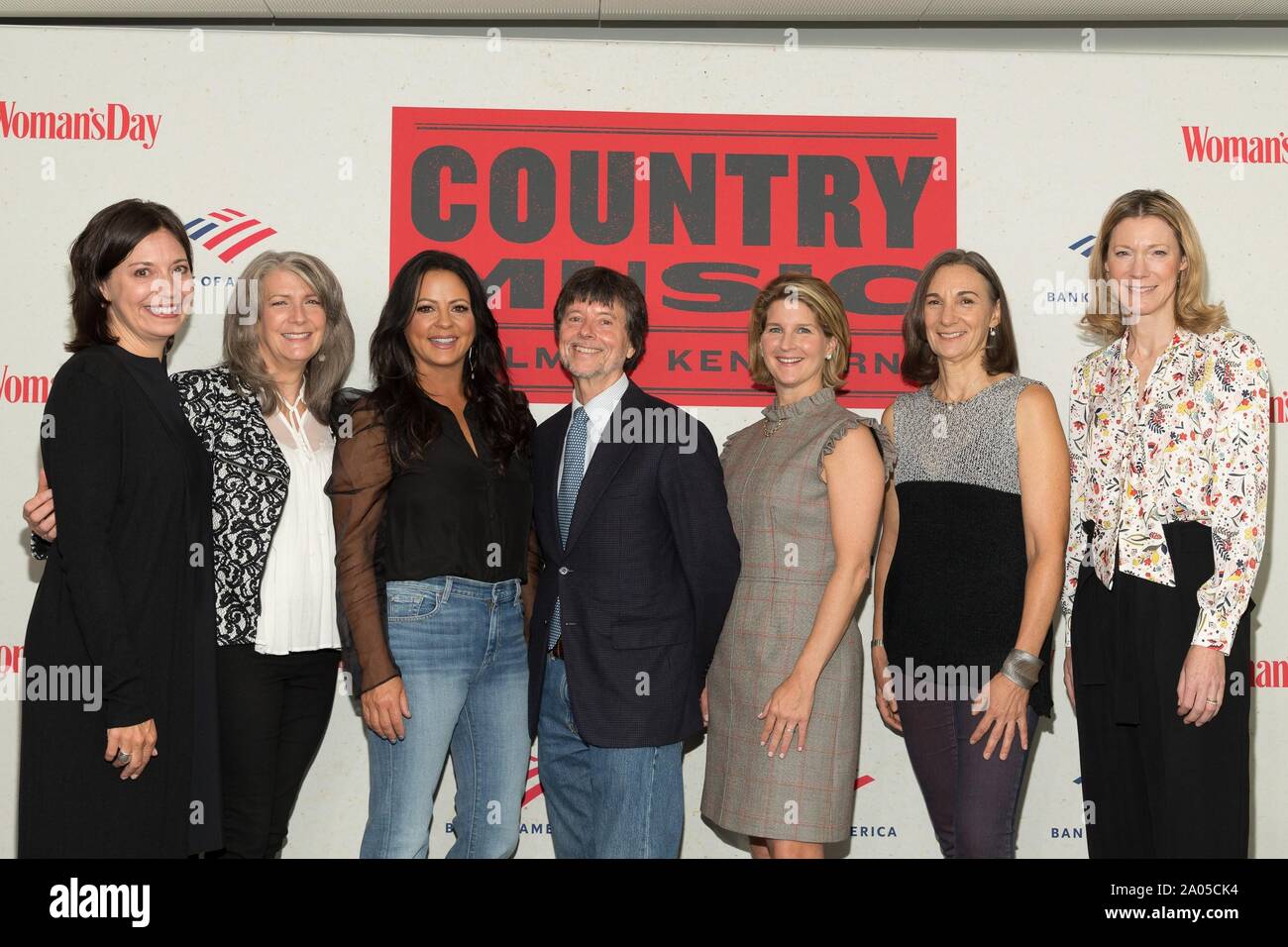 New York, NY, USA. 19th Sep, 2019. Sally Williams, Kathy Mattea, Sara ...