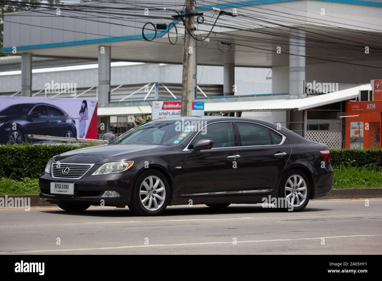 Chiangmai, Thailand - August 29 2019: Private Car, Lexus LS 460.Lexus ...