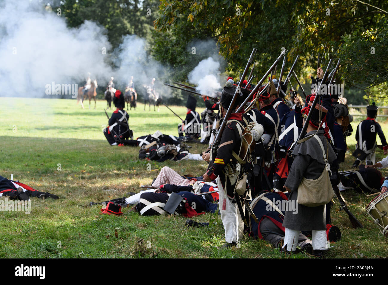 Napoleonic re enactment hi-res stock photography and images - Alamy