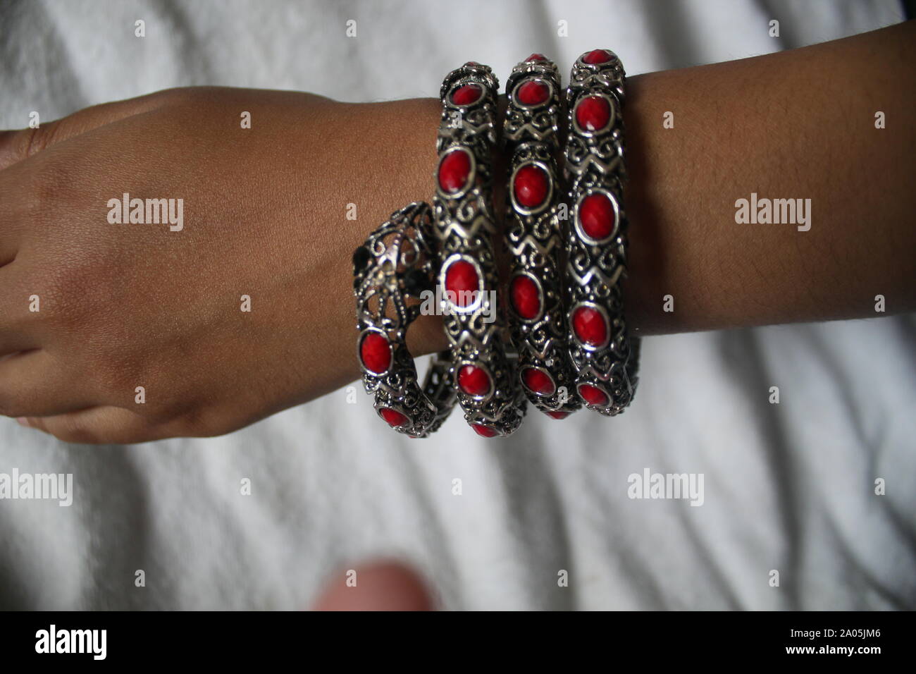 Italian model hand bracelet jewelry Stock Photo - Alamy