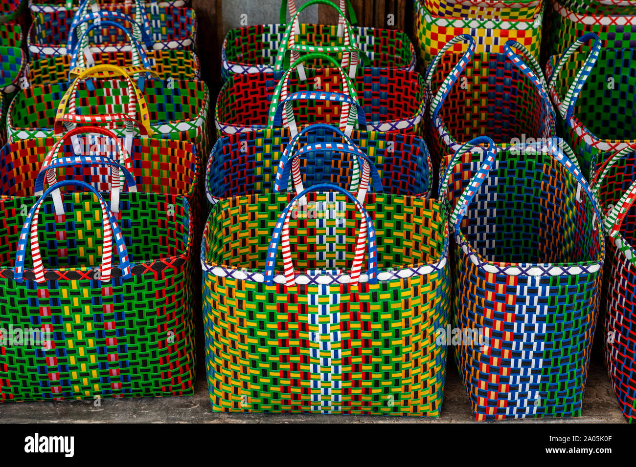 Baskets and bags hi-res stock photography and images - Alamy