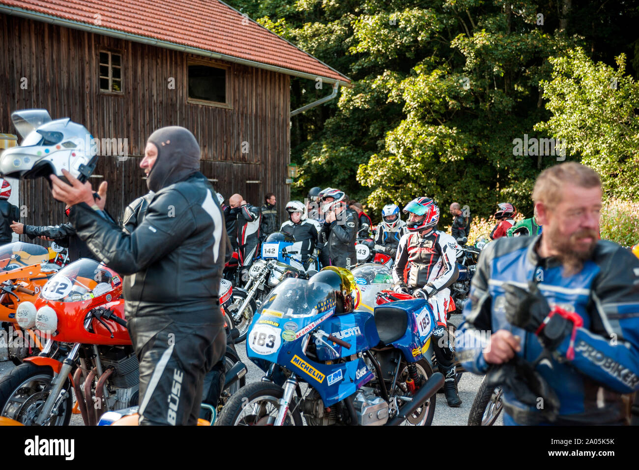Classic ducati racing motorcycle hi-res stock photography and images ...