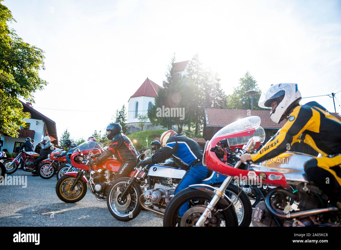 Classic honda racing motorcycle hi-res stock photography and images - Alamy