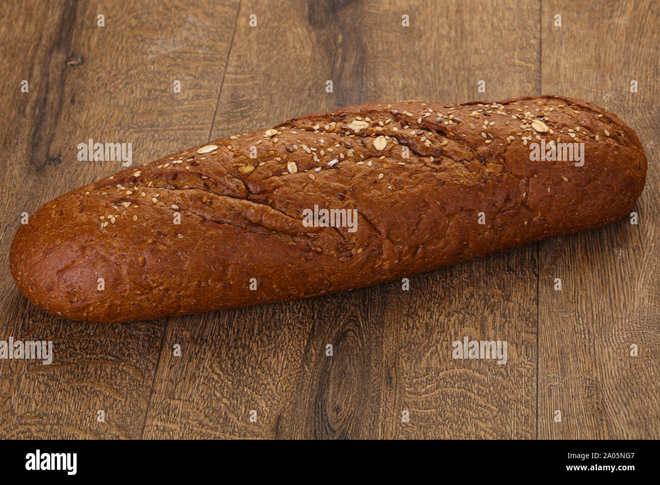 Crust hot Black loaf bread Stock Photo - Alamy