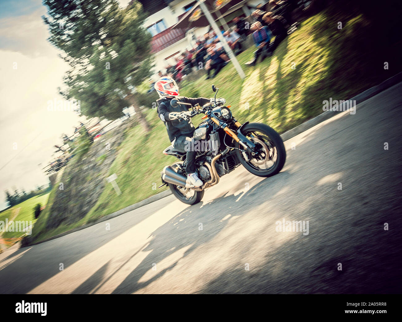 Motorcycle indian man hi-res stock photography and images - Alamy