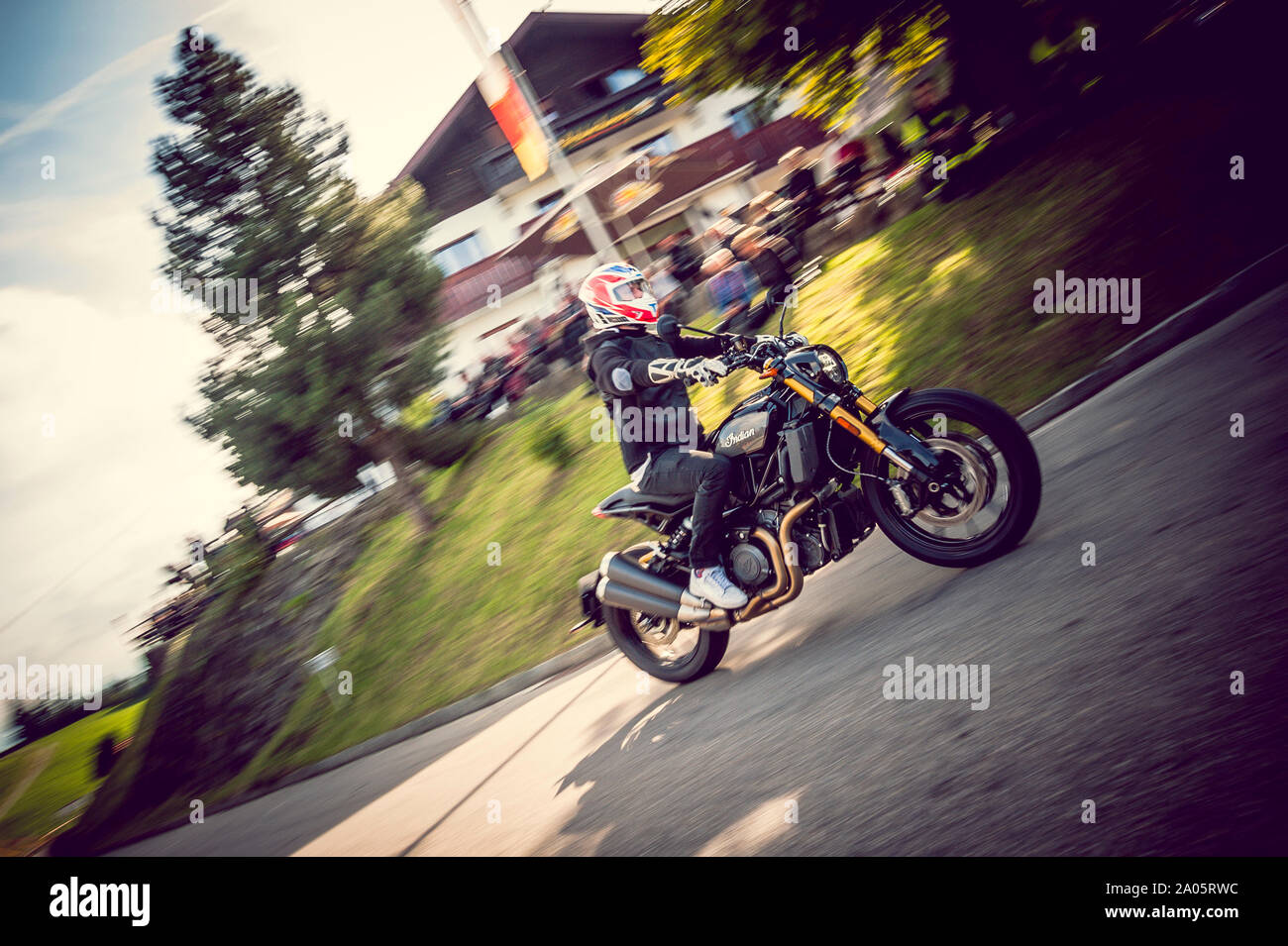 Indian motorcycle ride hi-res stock photography and images - Alamy