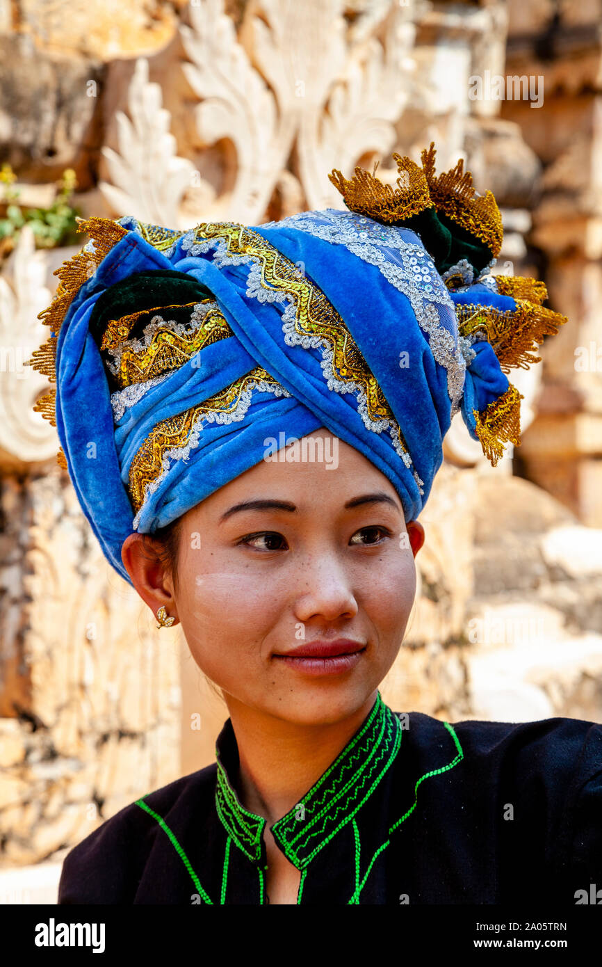 Taunggyi myanmar portrait girl hi-res stock photography and images - Alamy