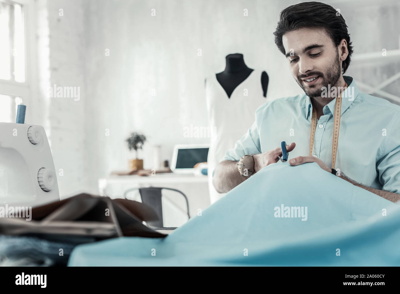 Tailoring textile hi-res stock photography and images - Alamy