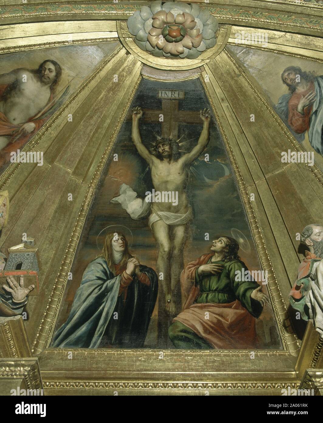 Cristo crucificado siglo xvii hi-res stock photography and images - Alamy