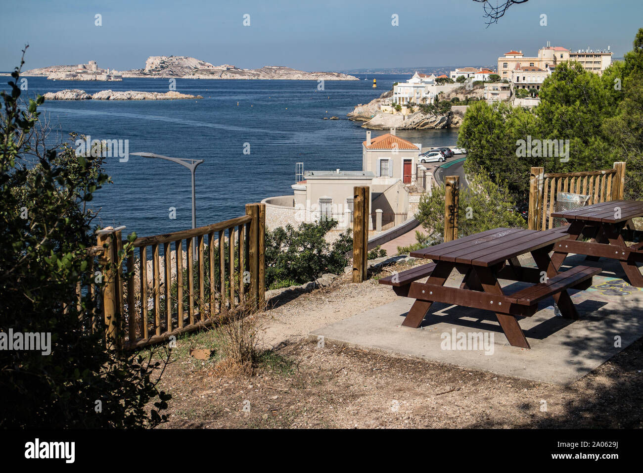 Here's what you can see from Villa Valmer in Marseille Stock Photo - Alamy