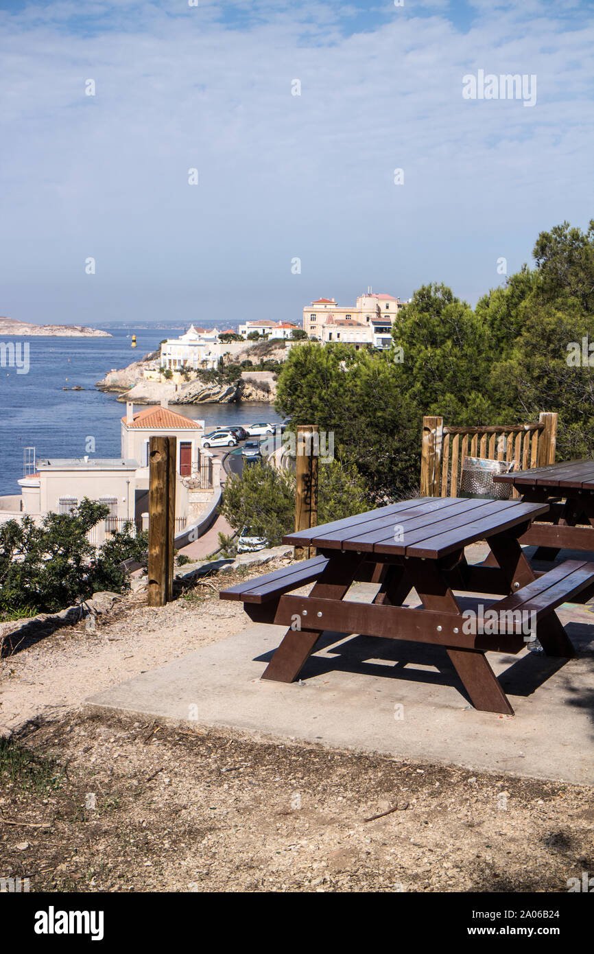 Here's what you can see from Villa Valmer in Marseille Stock Photo - Alamy