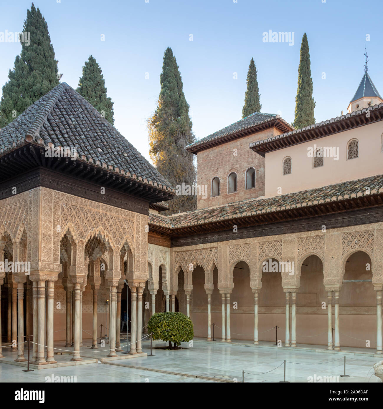 Nasrid Palaces, Alhambra, Granada Stock Photo - Alamy