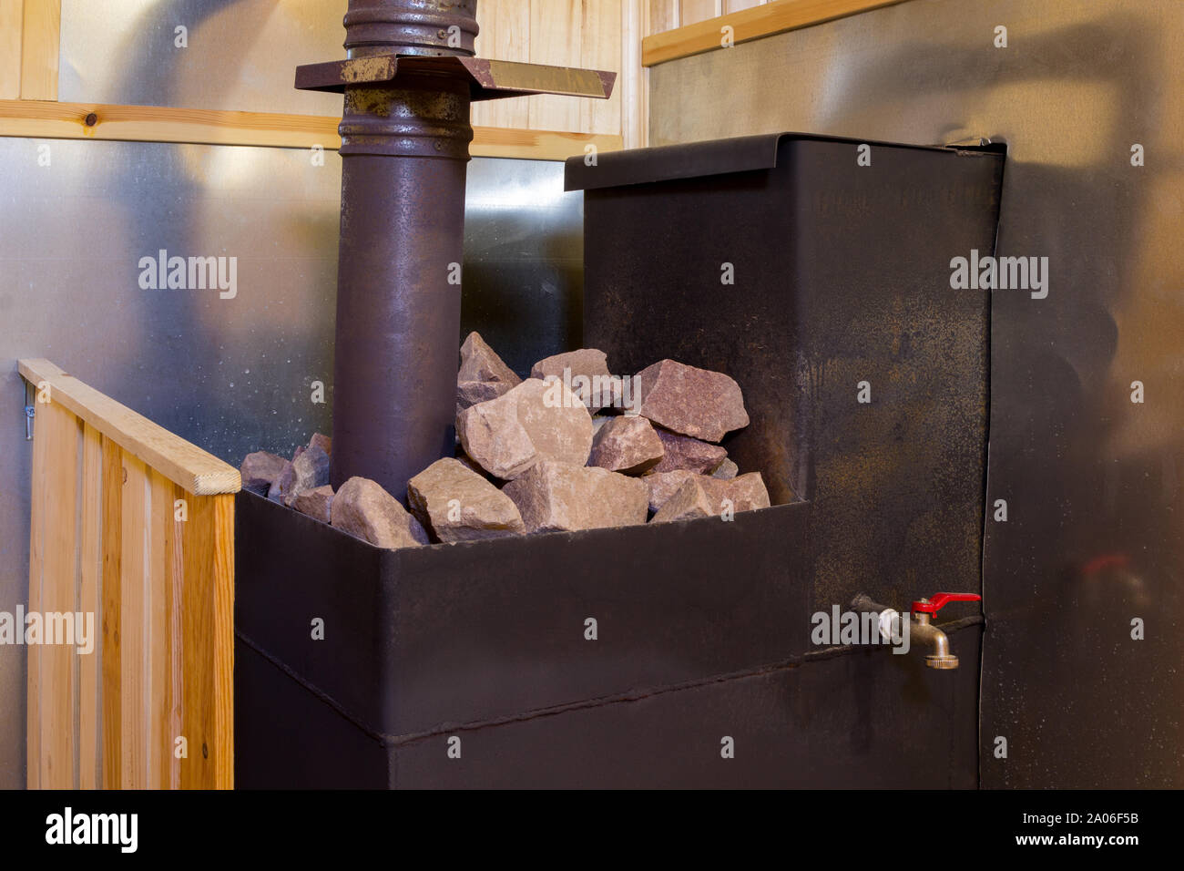 Russian bath stove hi-res stock photography and images - Alamy
