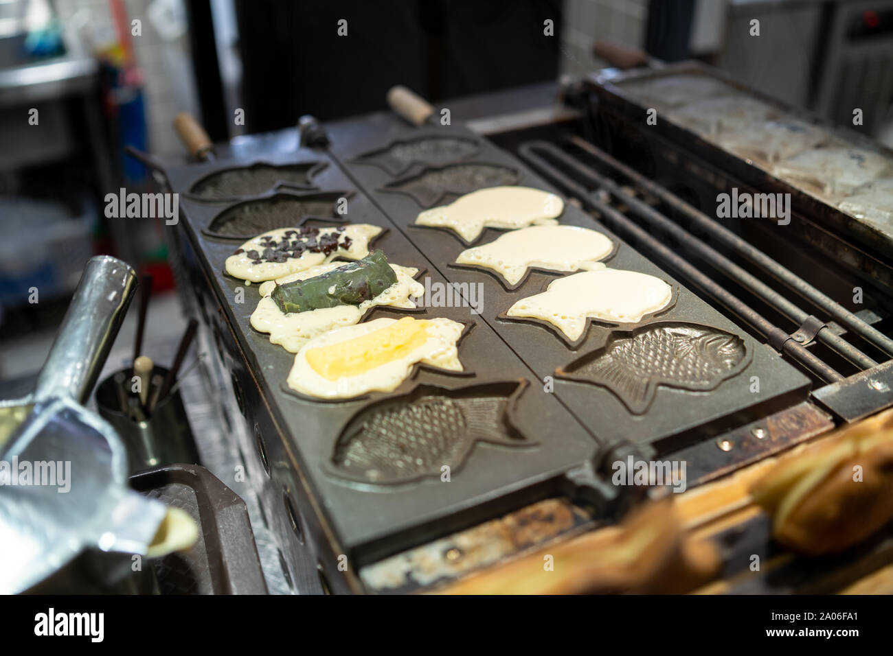 Fish waffles hi-res stock photography and images - Alamy