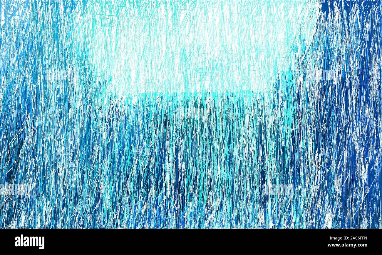 creative colorful drawing strokes background with light cyan, strong ...