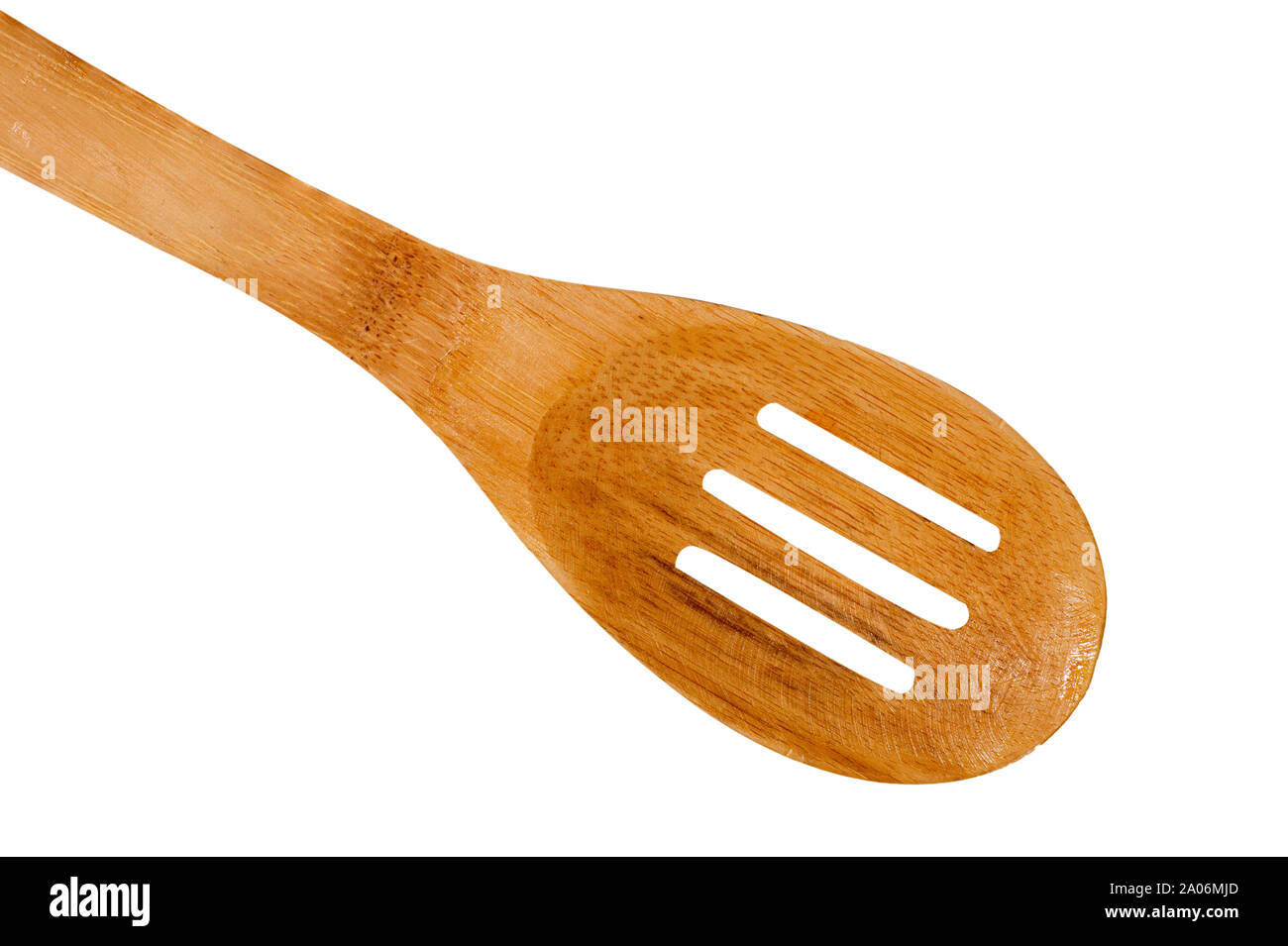 Wooden kitchen wooden paddle isolated on white background Stock Photo ...