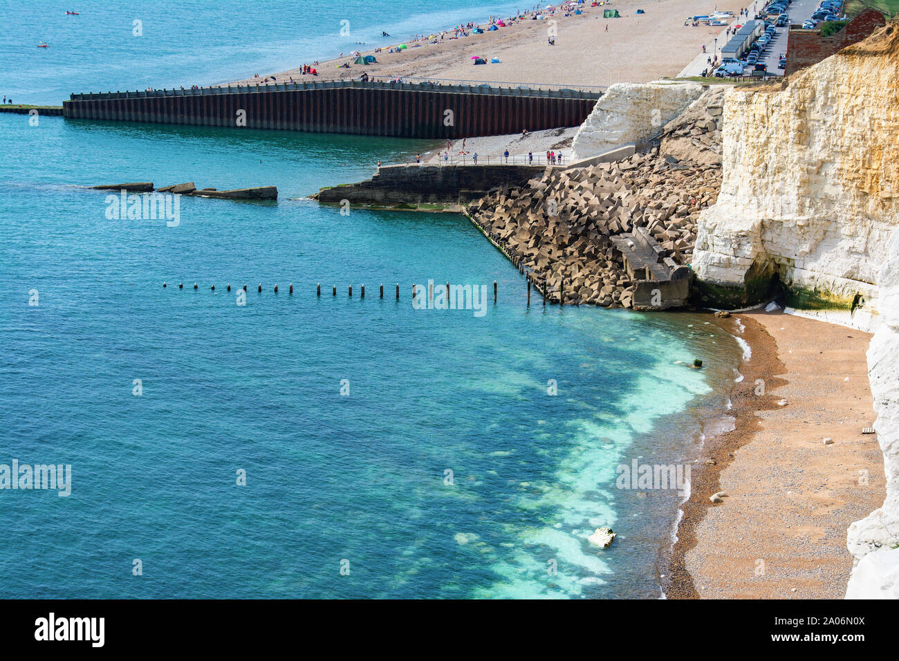 Beach groins hi-res stock photography and images - Alamy