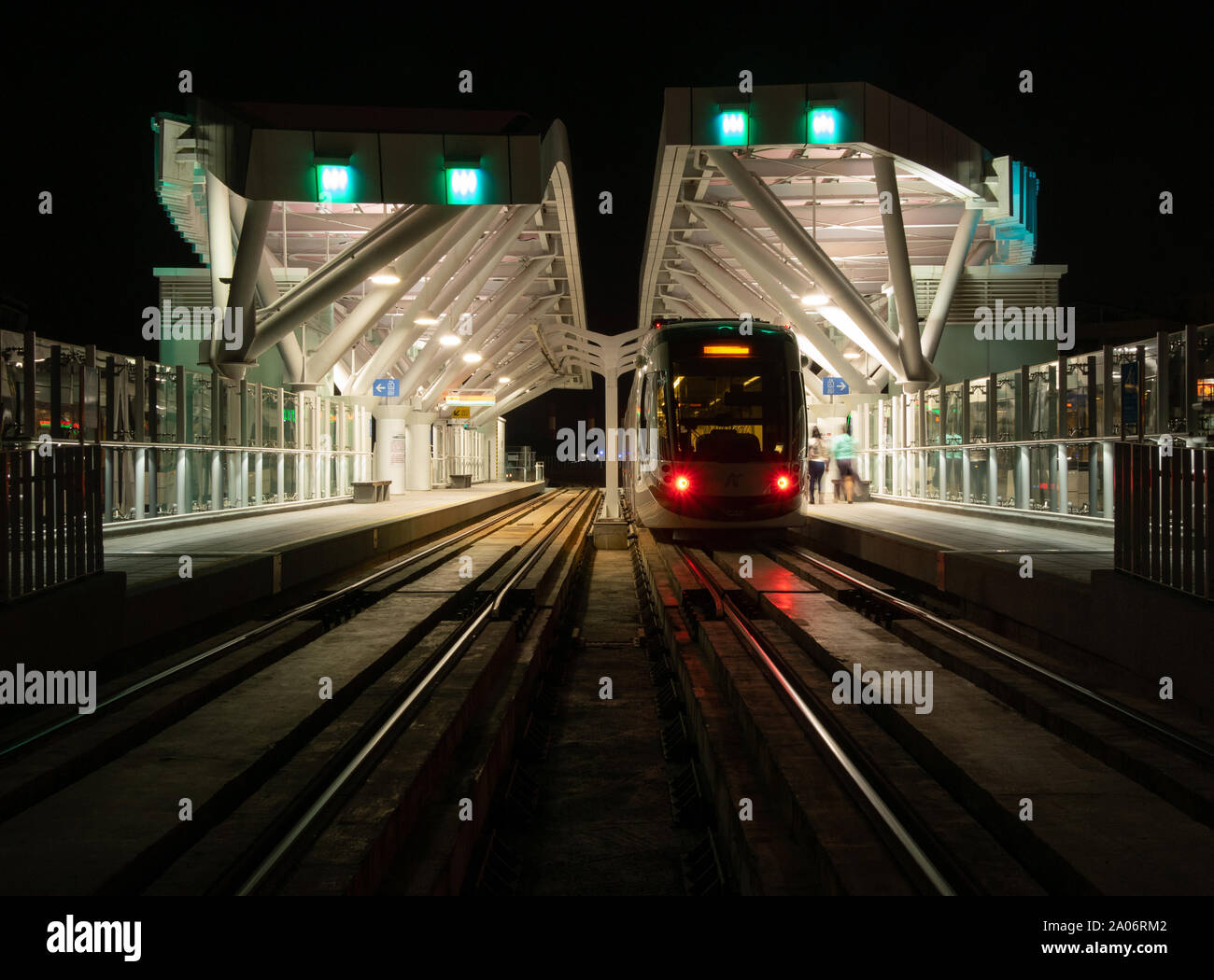 First Tram in South East Asia - New Tram in Kaohsiung Love Pier Tram ...