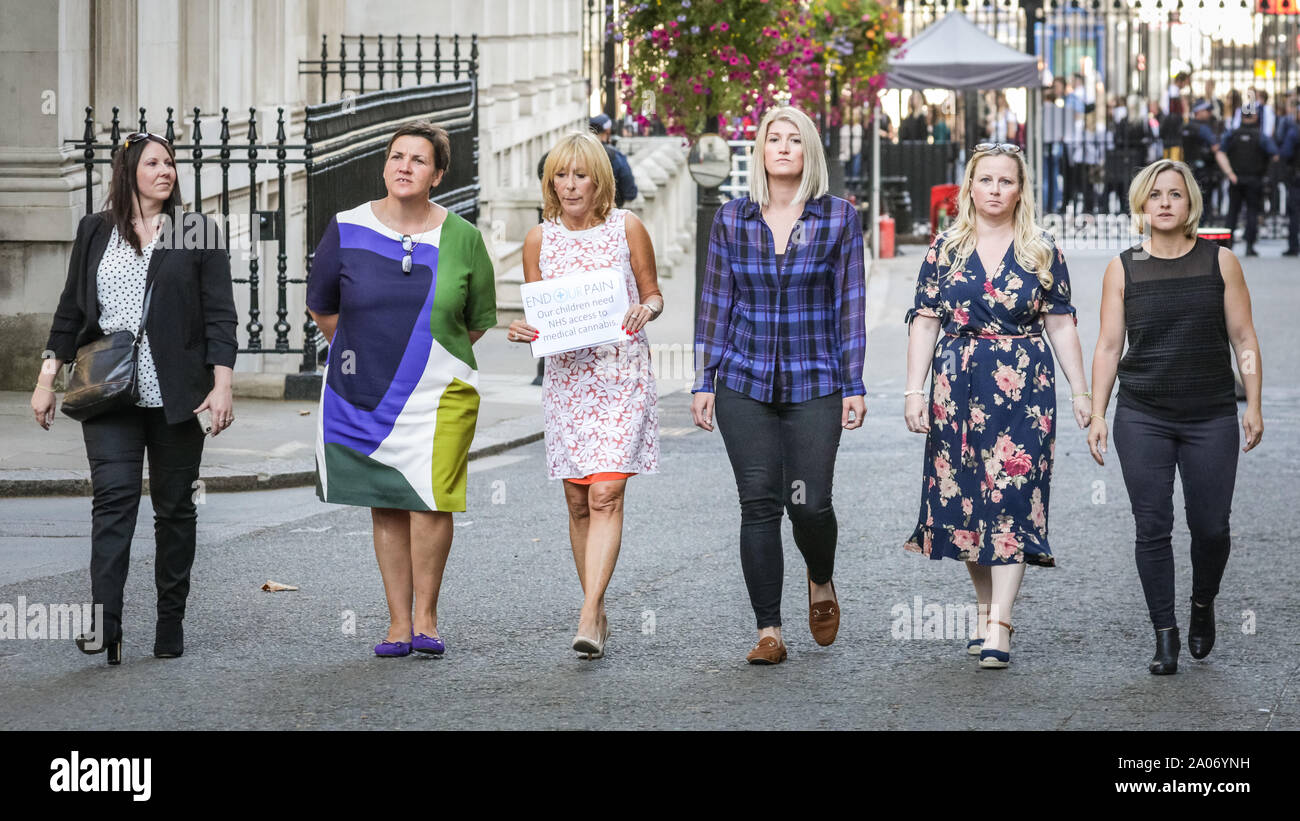 Westminster, London, UK, 19th Sep 2019. Campaigners from 'End Our Pain ...