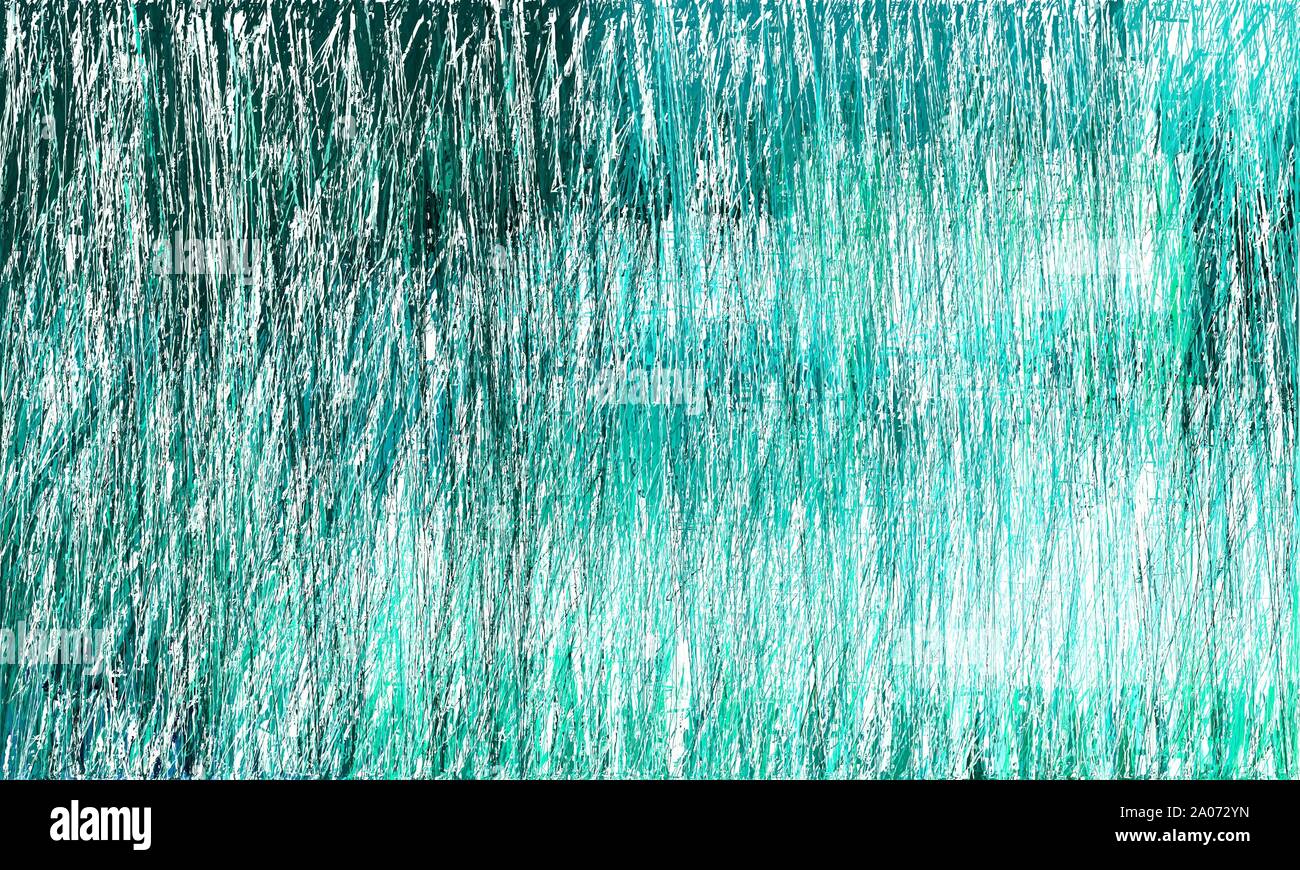 abstract painting strokes background with light cyan, light sea green ...