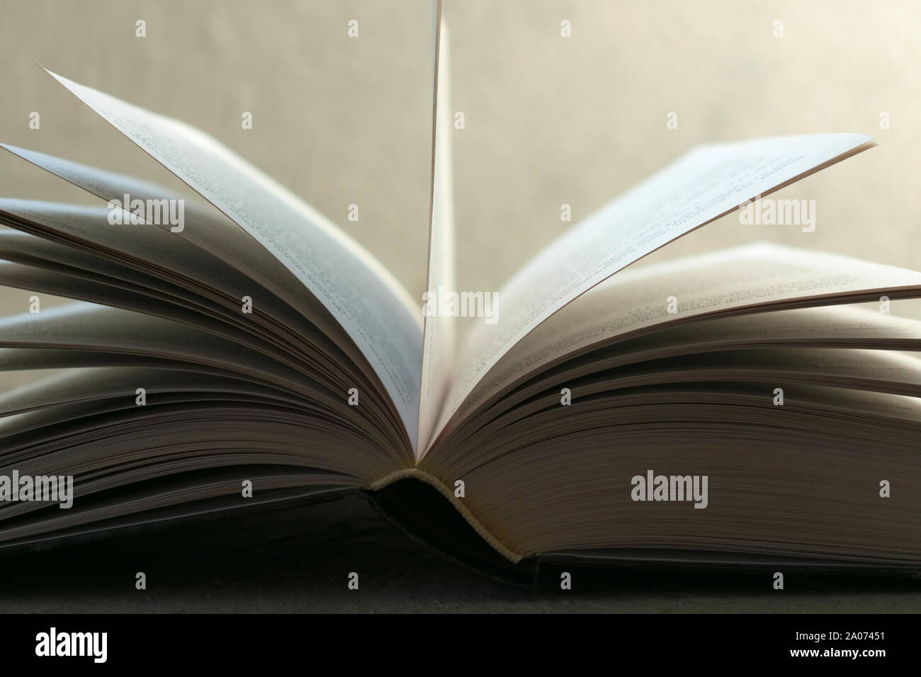 Office book pile hi-res stock photography and images - Alamy