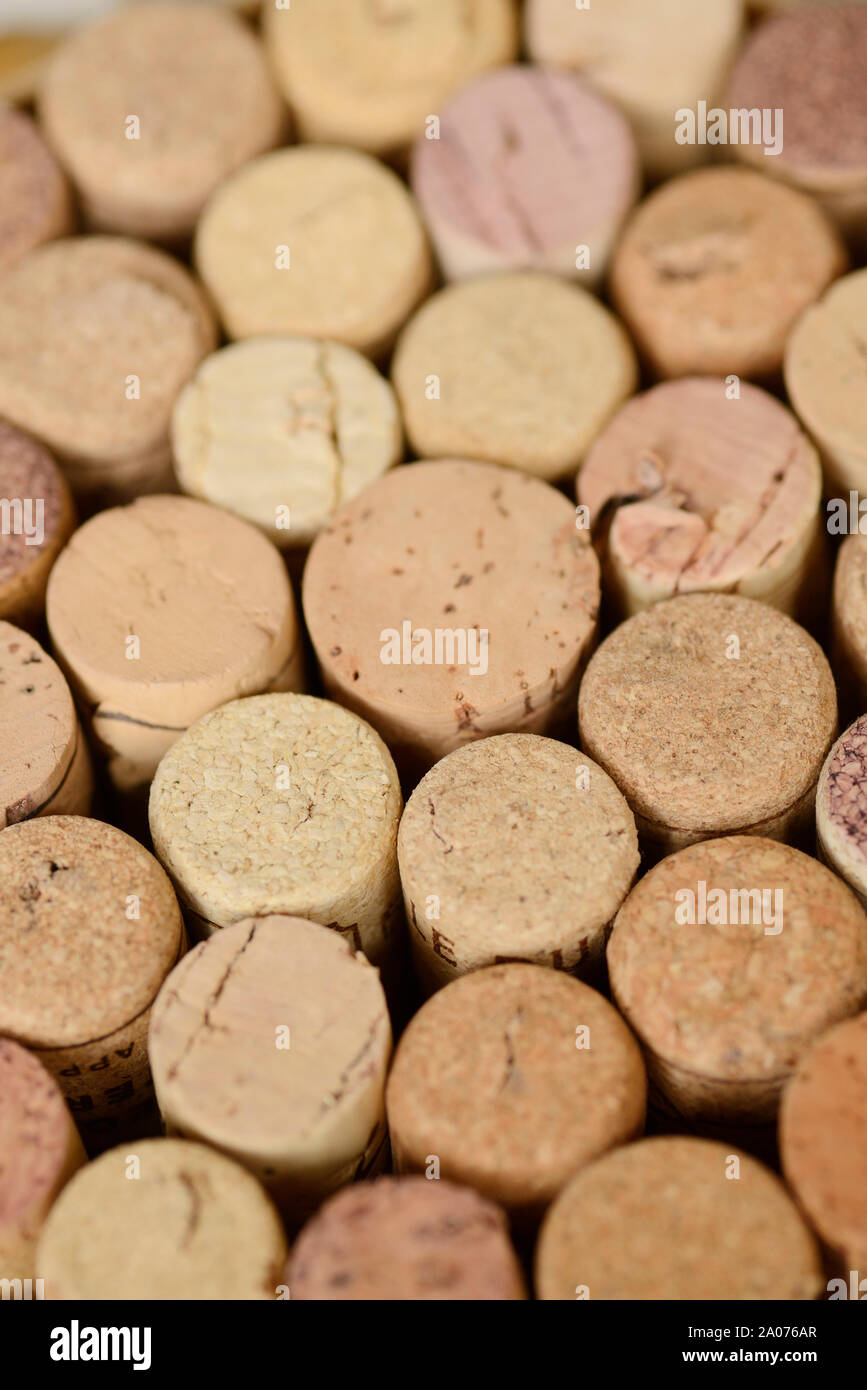 Assorted wine corks hi-res stock photography and images - Alamy