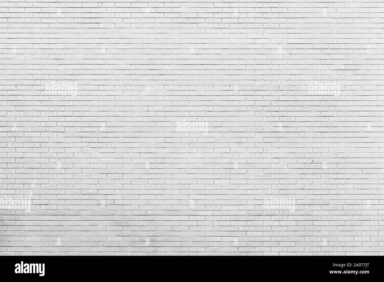 New white brick wall, frontal view, small scale background photo ...