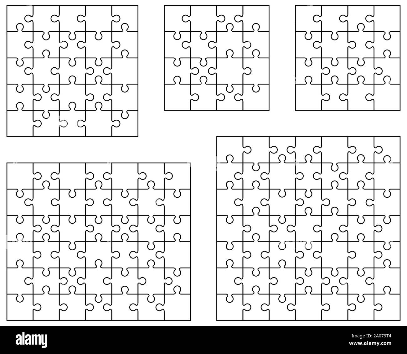 Jigsaw puzzle piece calendar hi-res stock photography and images - Alamy