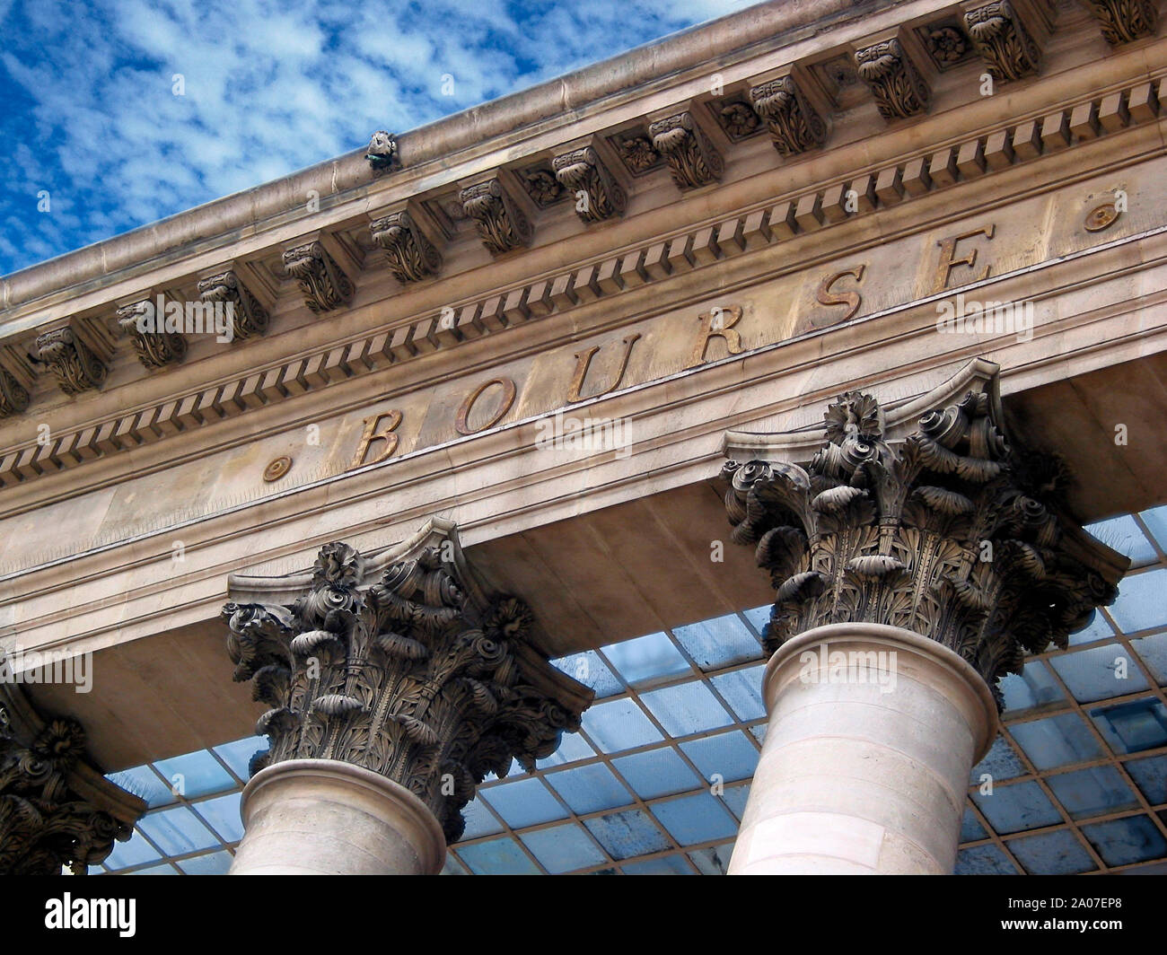 Stock exchange, La Bourse, Paris, France, Europe Stock Photo - Alamy