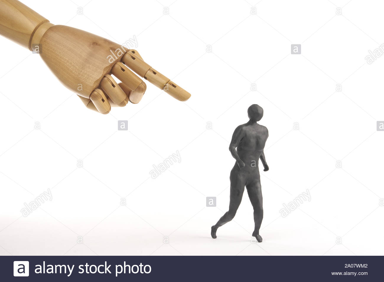 Big Hand Pointing High Resolution Stock Photography and Images - Alamy