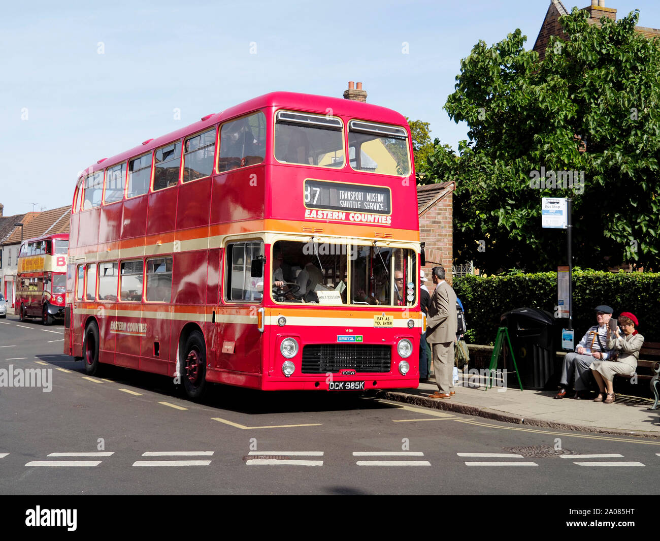 Preserved Eastern Counties Bristol VR double deck bus OCK985K. Bodiy by ...