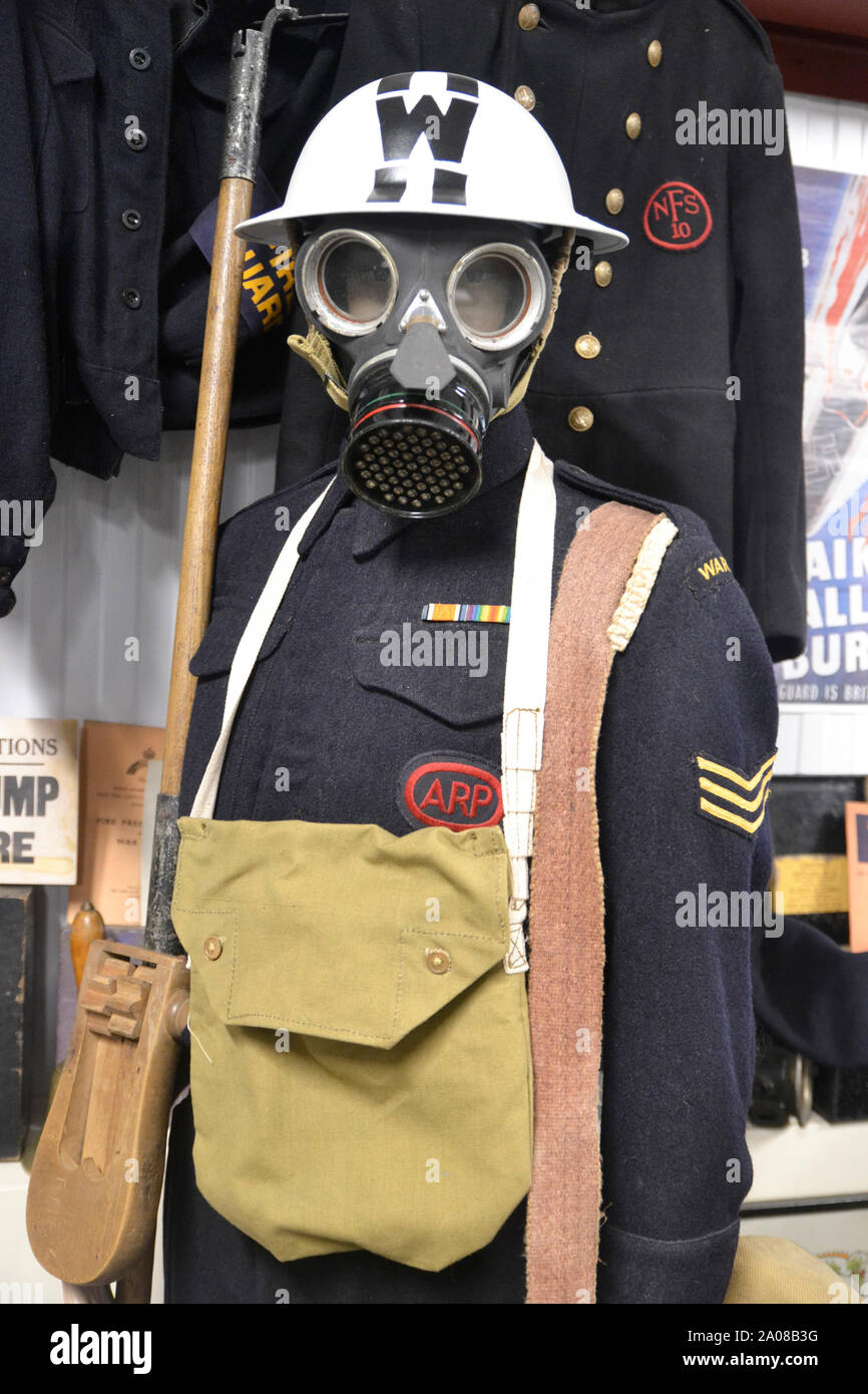 Air raid warden hi-res stock photography and images - Alamy