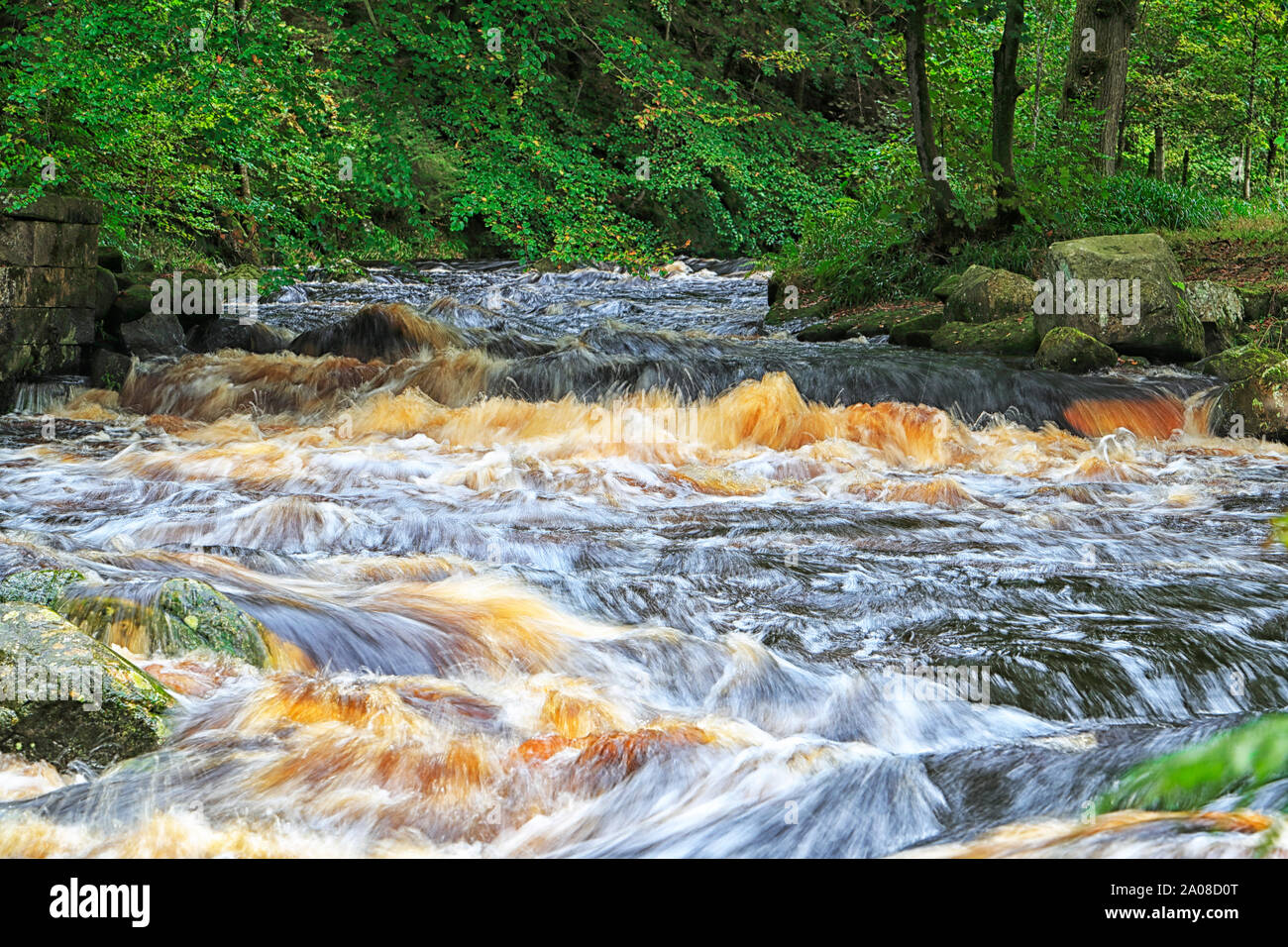 Wild Water Canoe Event, River Washburn, Harrogate, North Yorkshire ...