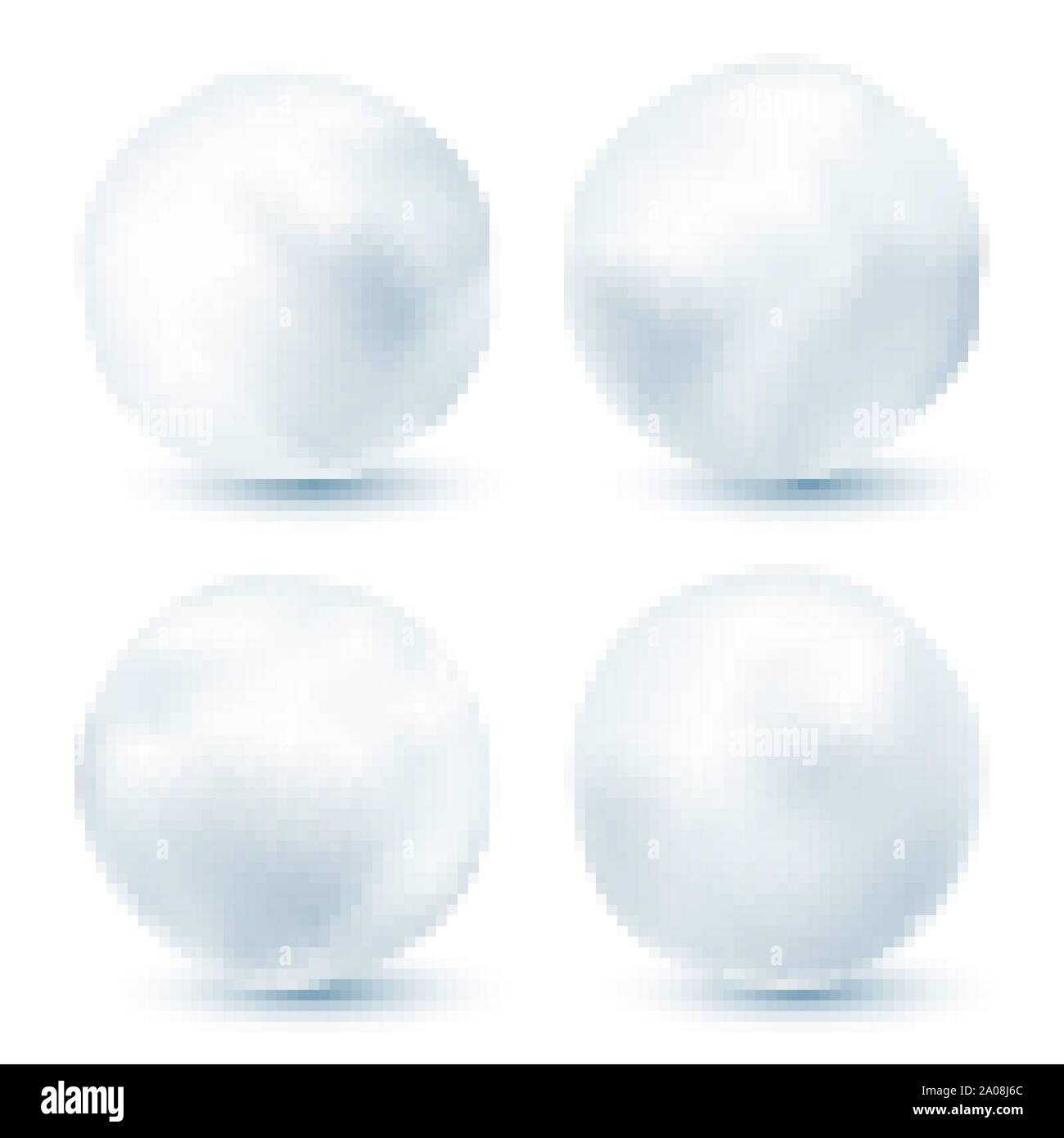 Snowball fight cartoon illustration Cut Out Stock Images & Pictures - Alamy