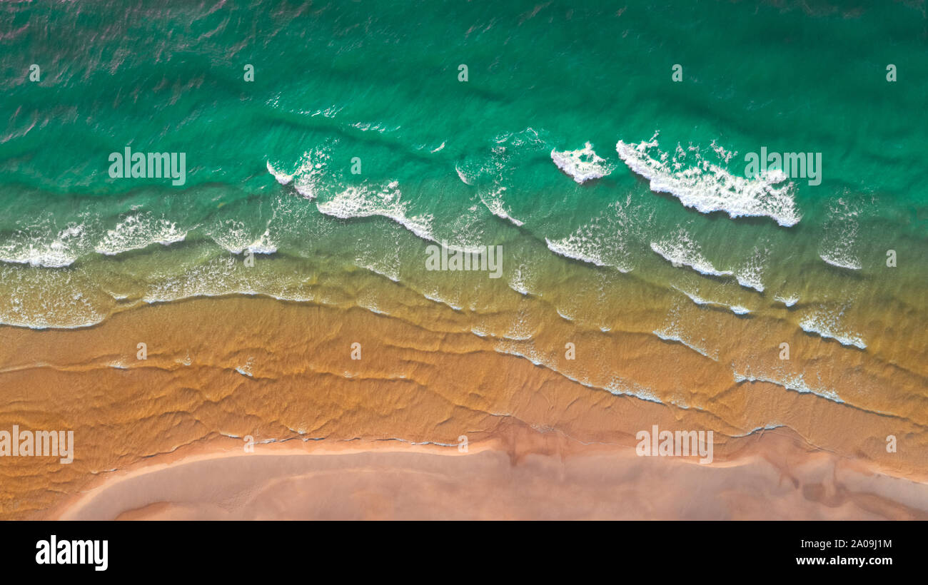 Empty sea and beach background with copy space, Vacation holidays ...