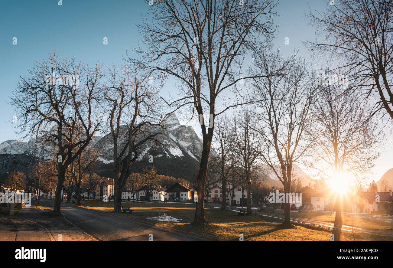 Ehrwald village hi-res stock photography and images - Alamy