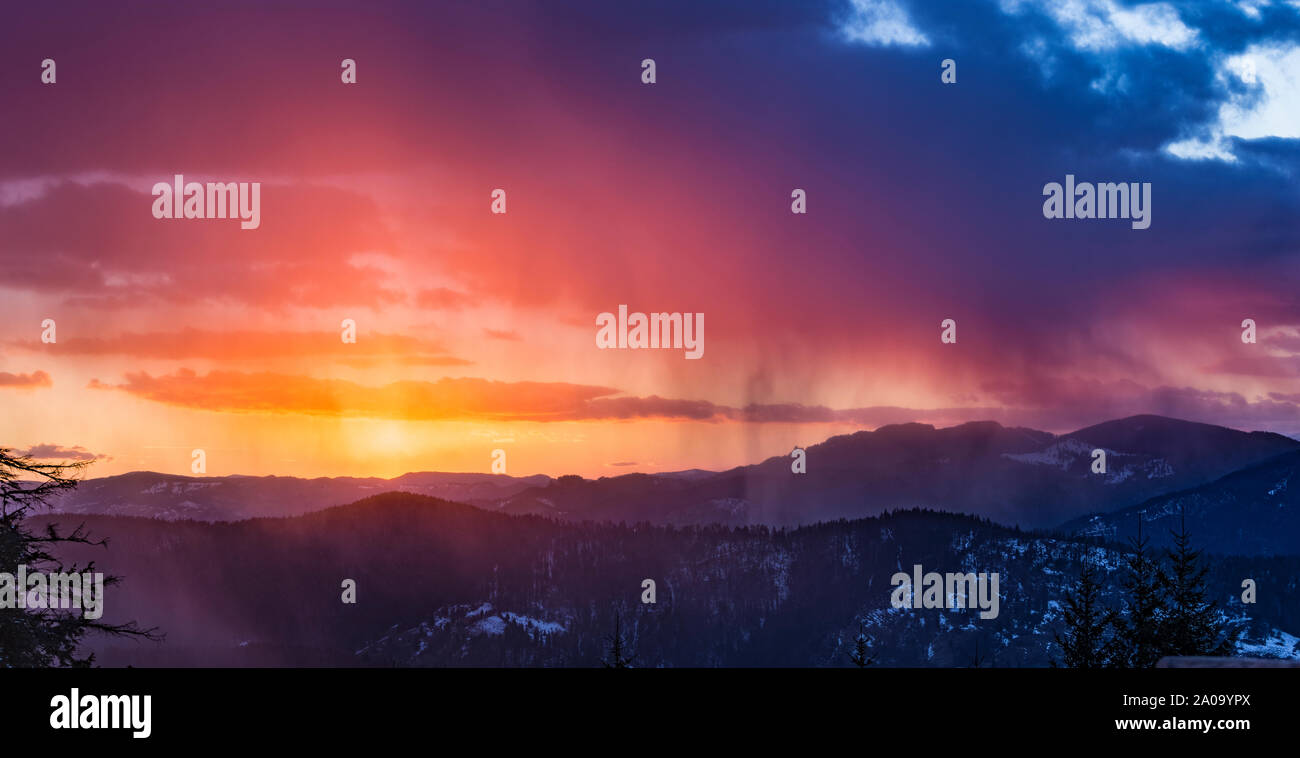 Winter season in romania hi-res stock photography and images - Alamy