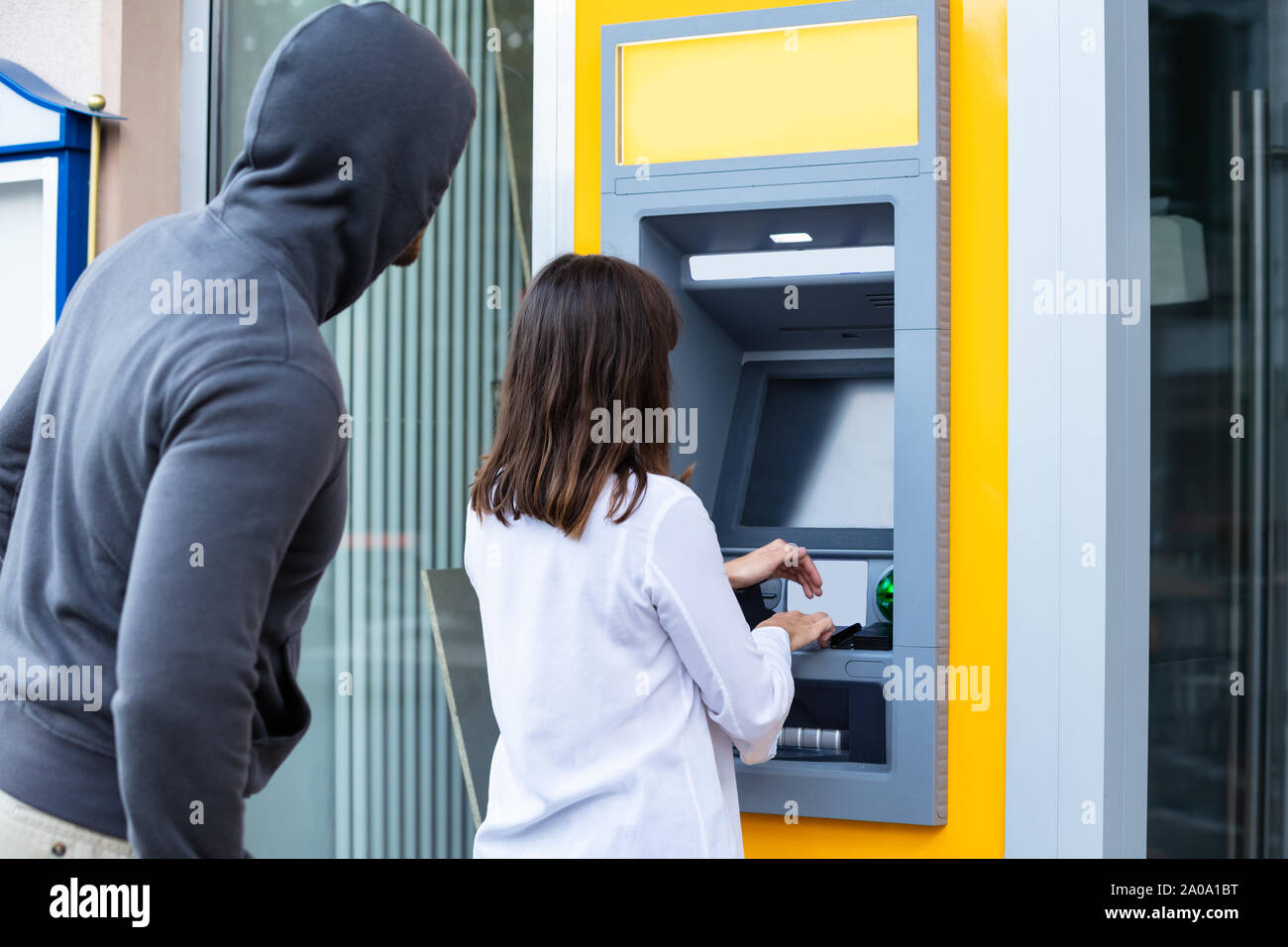 Cyber bank atm hi-res stock photography and images - Alamy
