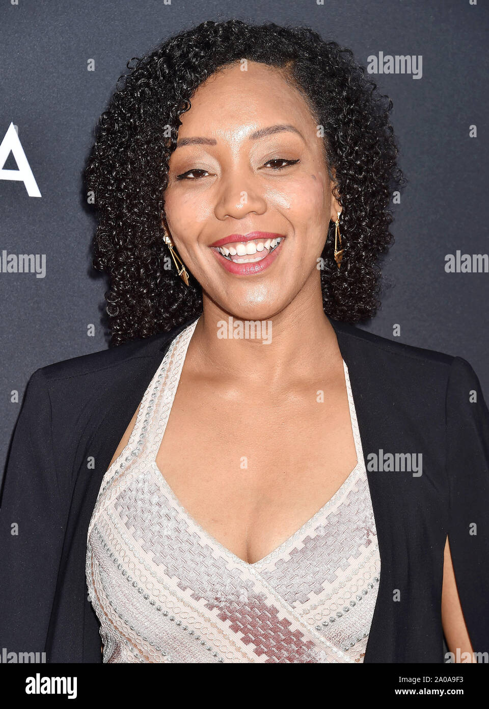 HOLLYWOOD, CA - SEPTEMBER 18: Dr. Moogega Stricker attends the premiere ...