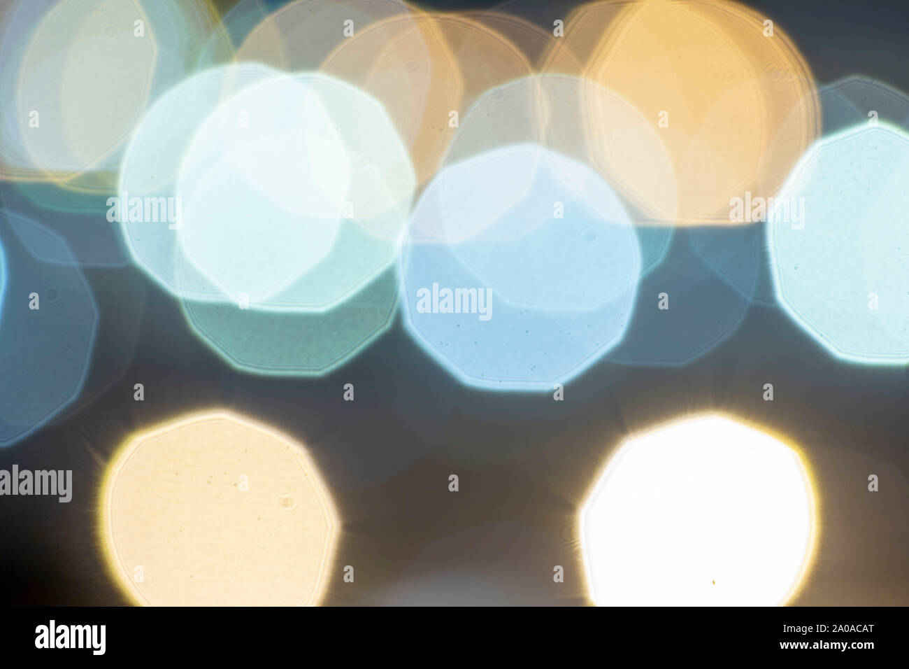 Colorful Street Lights Bokeh Stock Photo - Alamy