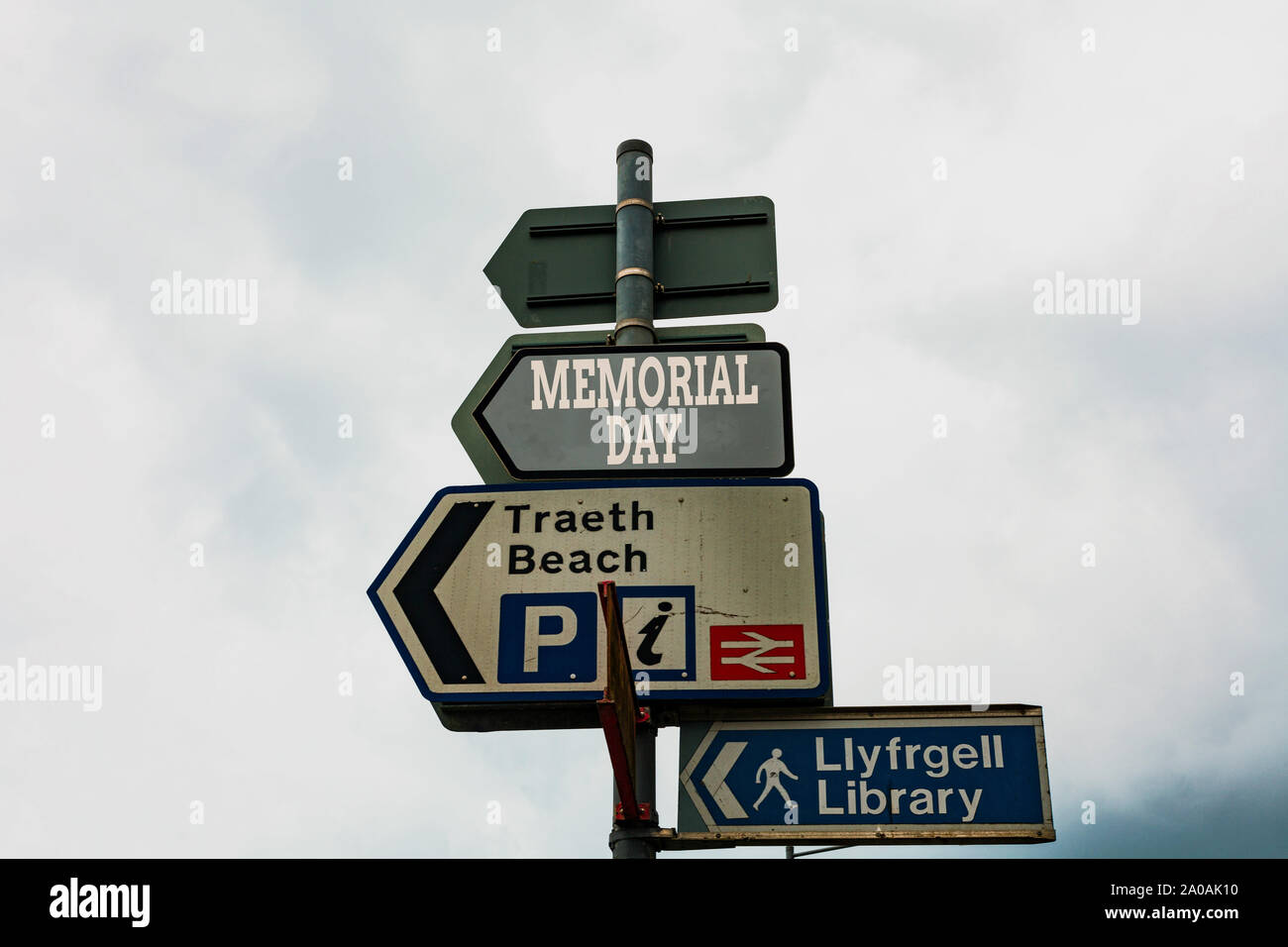 Text sign showing Memorial Day. Business photo text To honor and ...